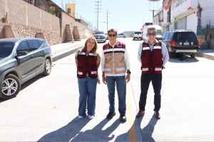 Supervisa alcalde pavimentación de la calle Torre Greco en Las Torres ...